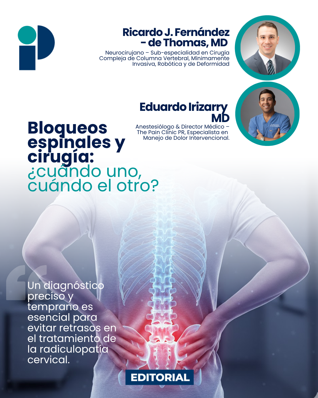 Bloqueos espinales y cirugía: ¿cuándo uno, cuándo el otro? - Phlatames